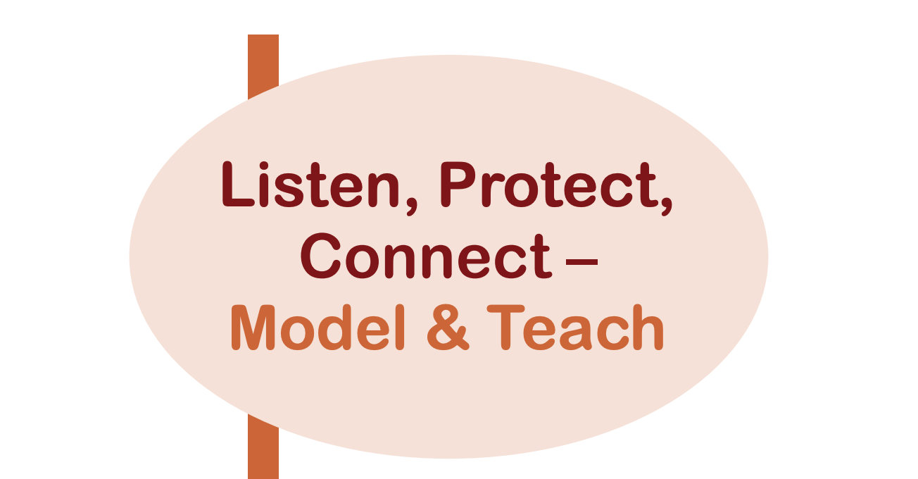 Listen, Protect, Connect - Model & Teach | The Jewish Educator Portal