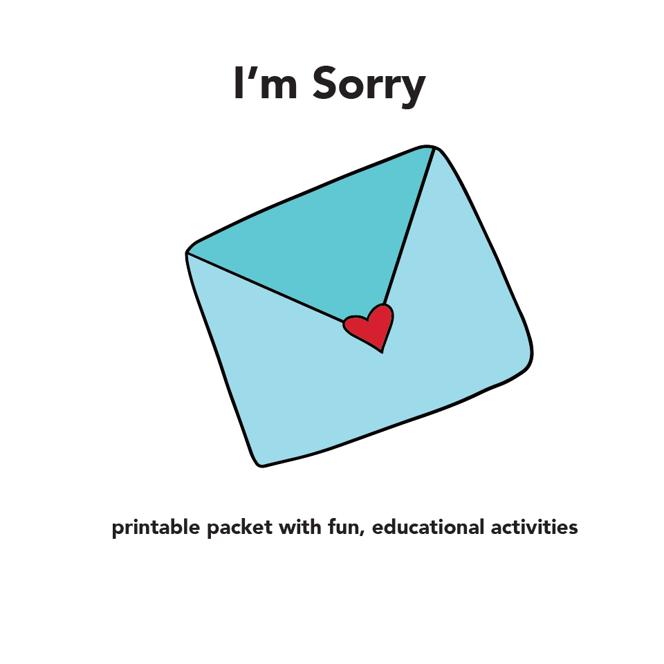 I'm Sorry: Yom Kippur Apology packet | The Jewish Educator Portal