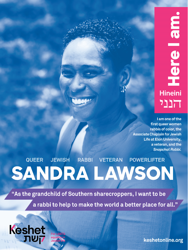 Jewish LGBTQ Hero Poster Series Curriculum: Sandra Lawson | The Jewish ...