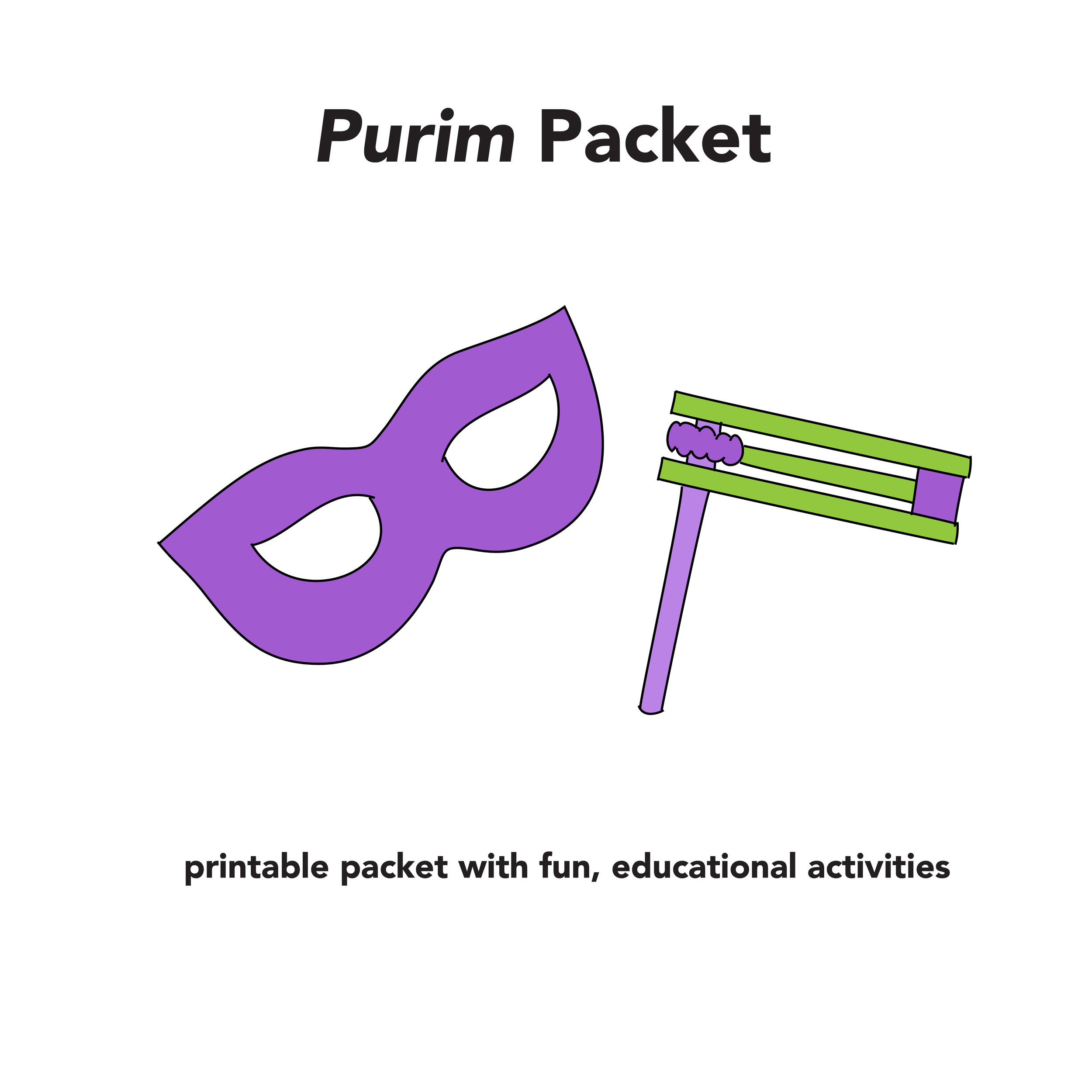 Purim Packet of Activities | The Jewish Educator Portal