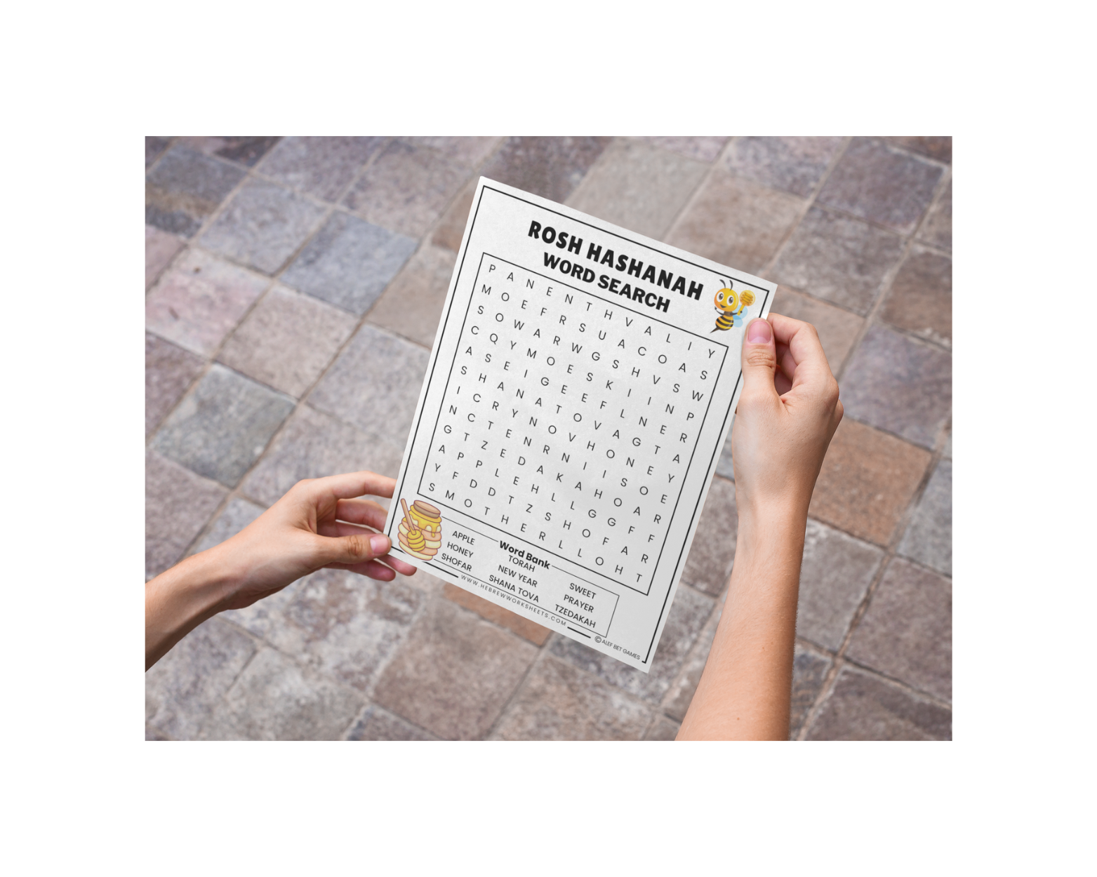 Rosh Hashanah Word Search | The Jewish Educator Portal